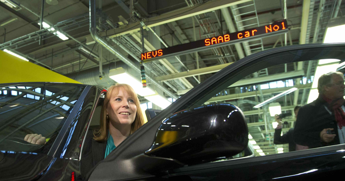 Swedish maker Saab builds first car in more than two years