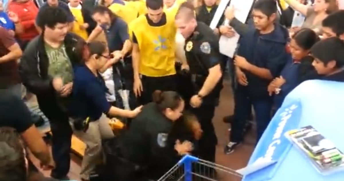 #WalmartFights: Are you not entertained?