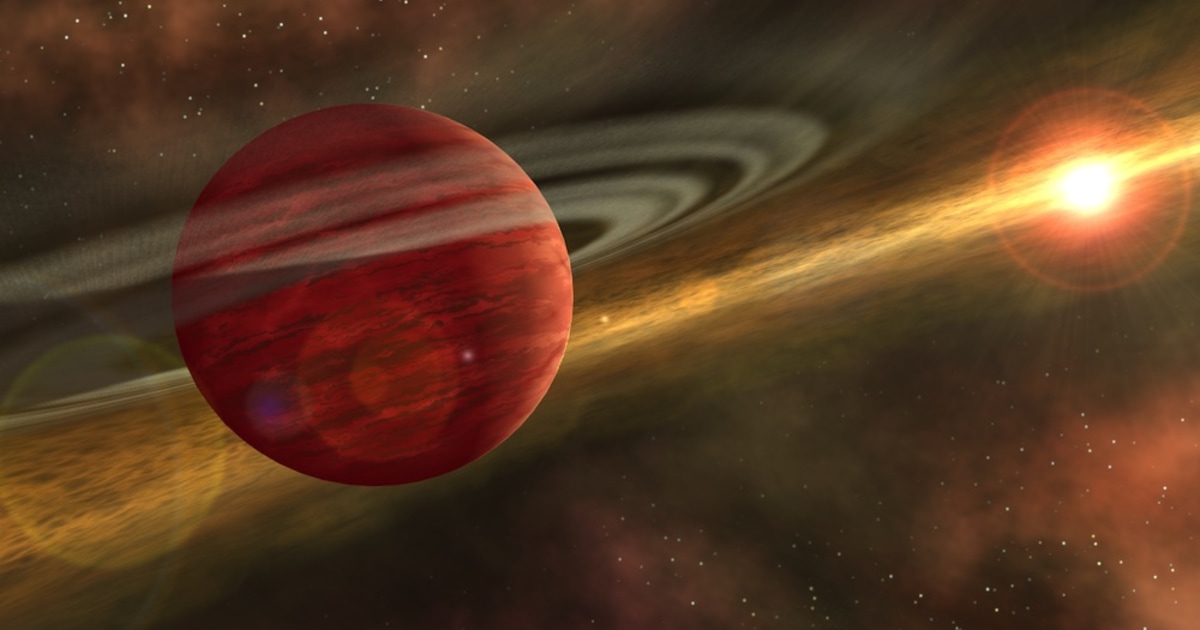 Enormous alien planet discovered in most distant orbit ever seen