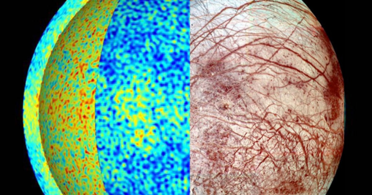 Europa's hidden seas may leave marks on Jovian moon's icy surface