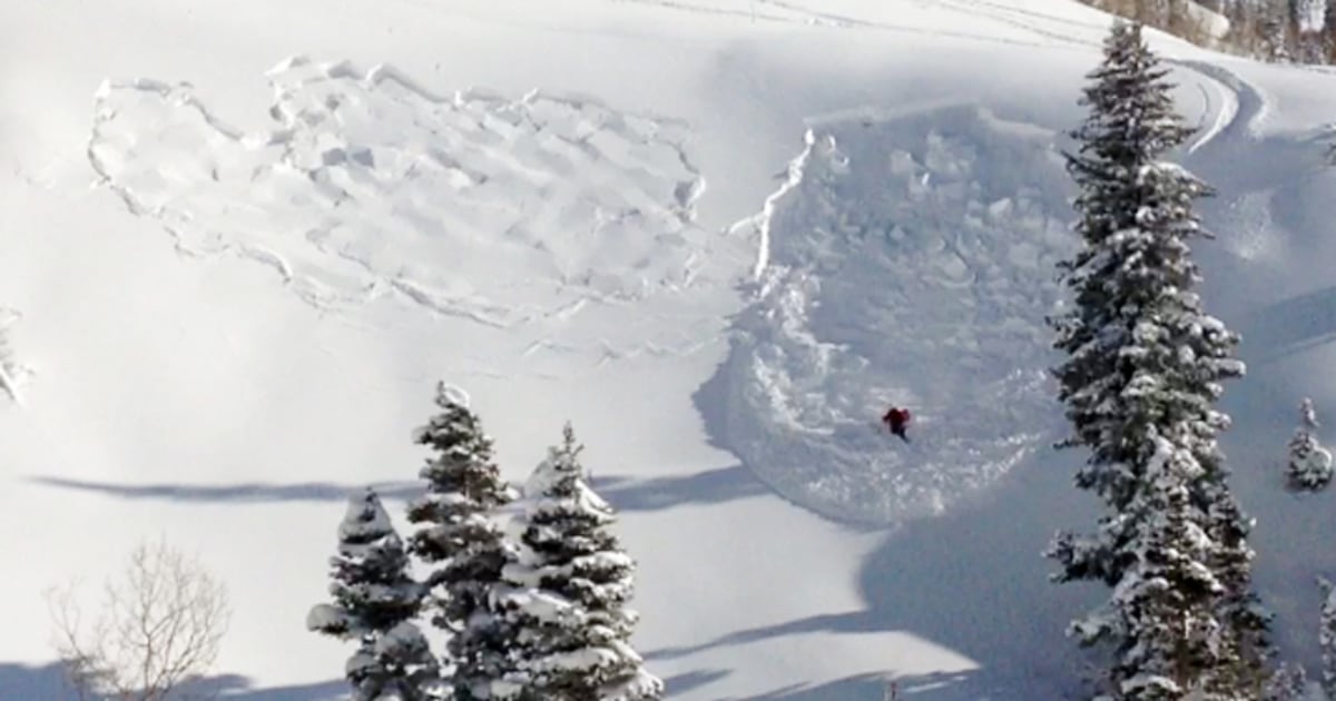 Backcountry skier survives avalanche in Utah gully