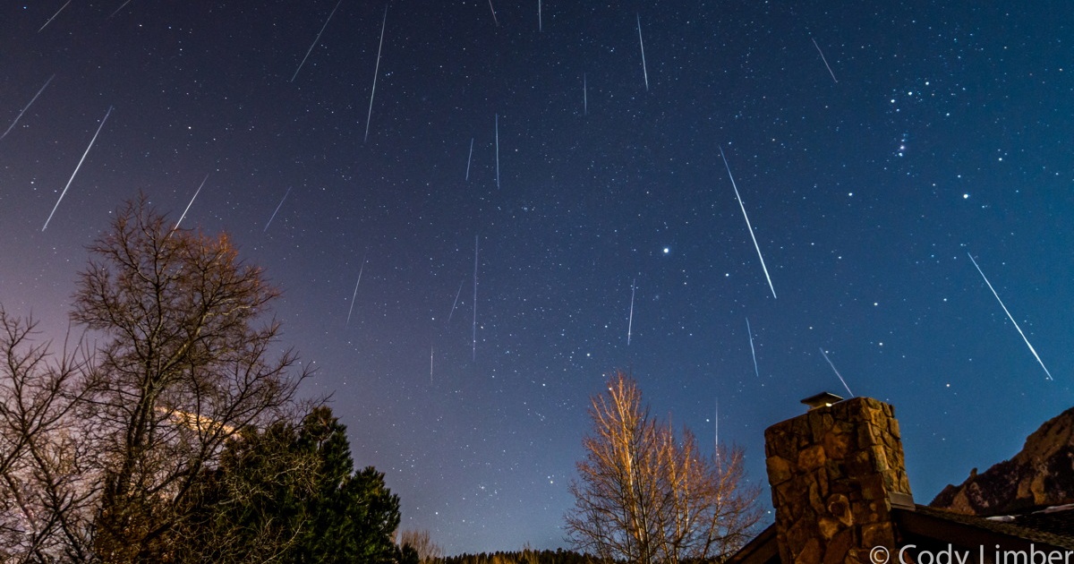 Views of stunning Geminid meteor shower wow skywatchers
