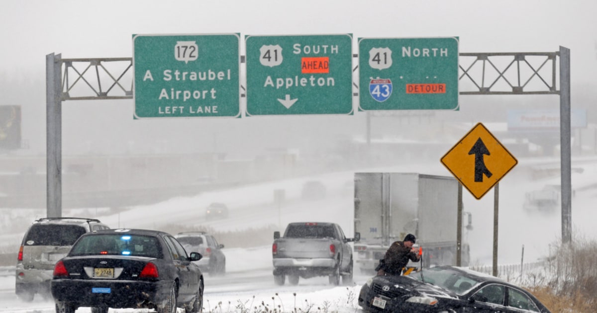 35-state storm system creates kaleidoscope of weather, snarling holiday ...