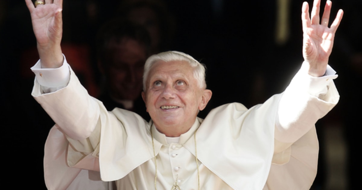 The last time the pope stepped down? It's been a while