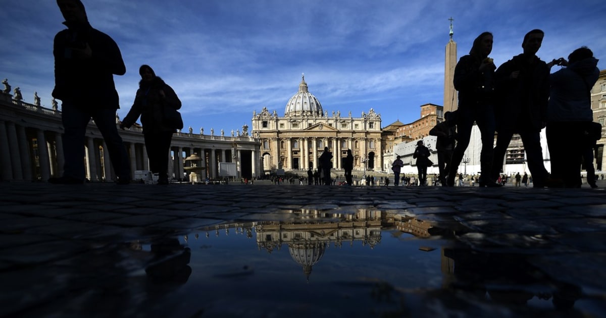Surprise, excitement in St. Peter's Square after pope's announcement