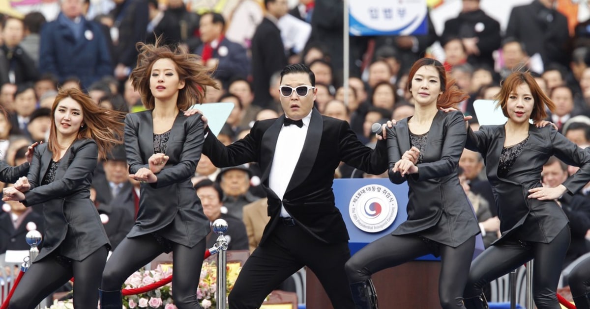 Your inauguration, Gangnam Style! South Korea's first female president ...