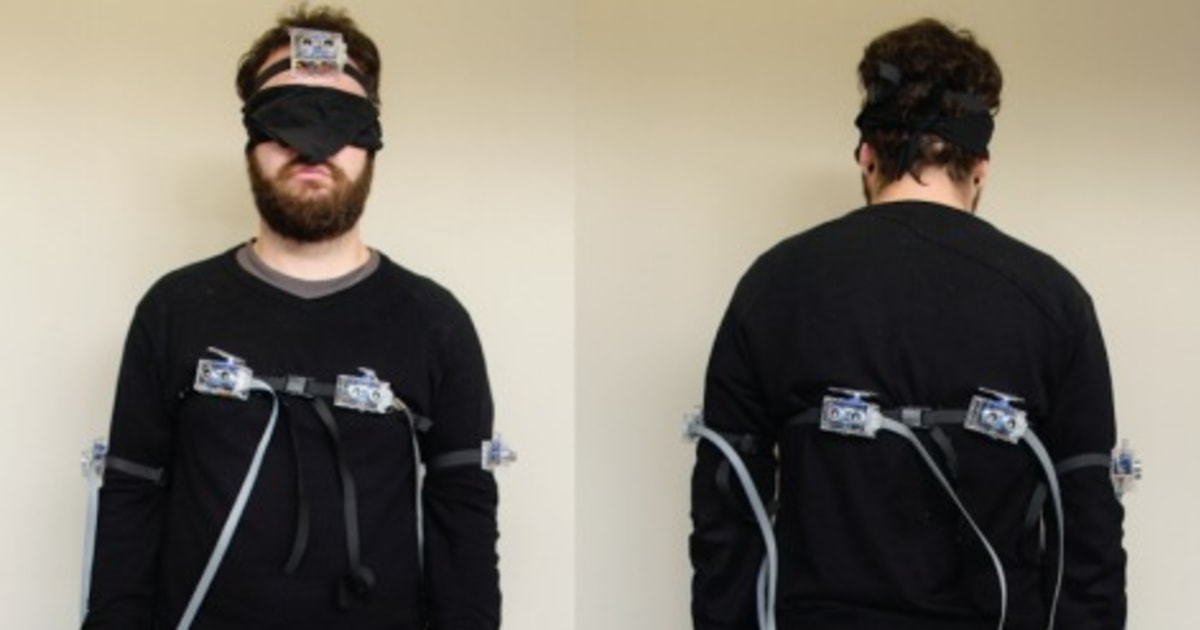 'Spider Sense' suit trades sight for touch