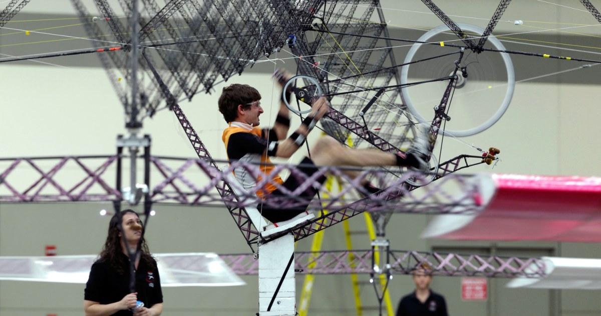 Human-powered helicopter closes on Sikorsky Prize