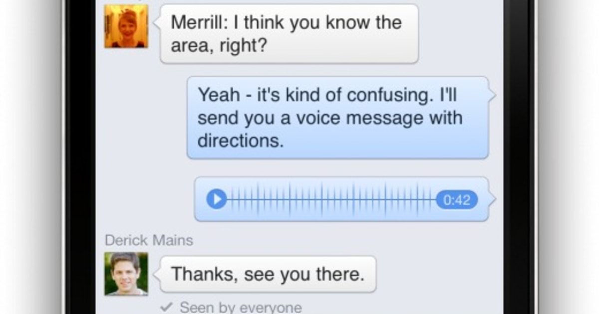 Facebook Messaging on iOS gets voice chat (in Canada)