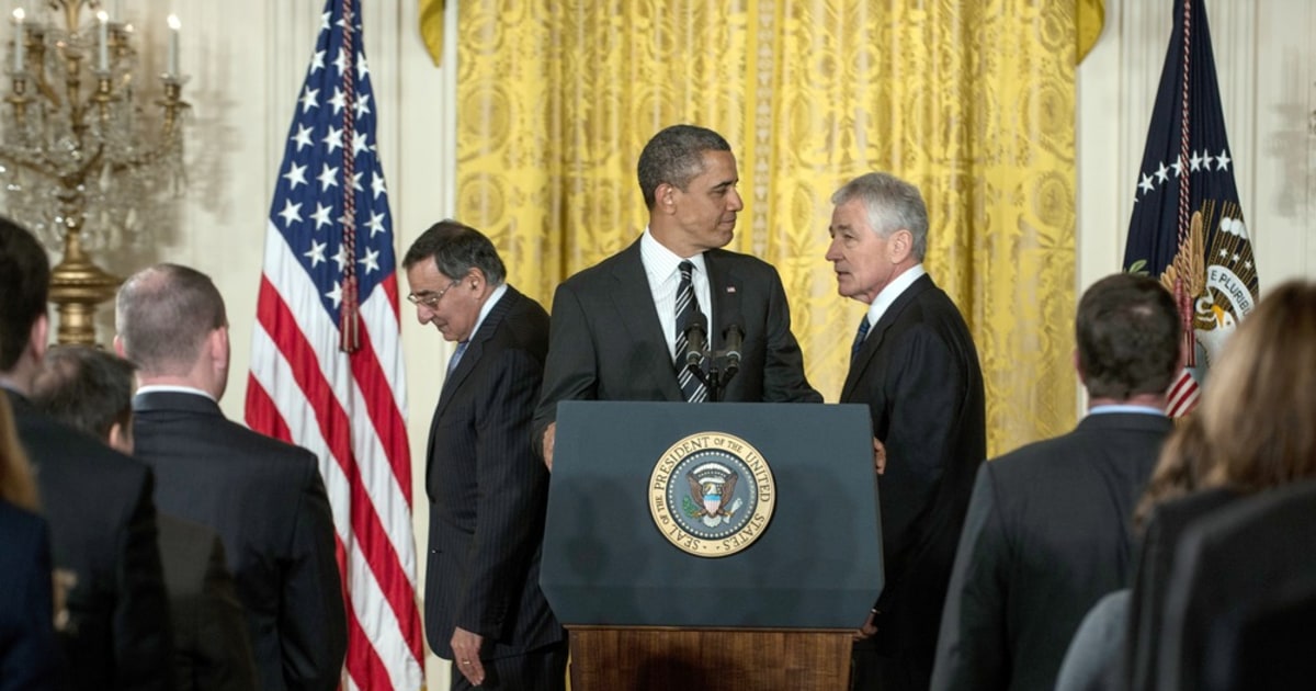 Obama taps 'American patriot' Hagel for Pentagon job