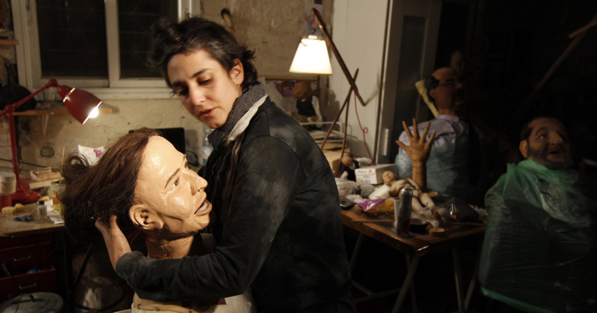 Puppets keep a straight face in Israeli political satire