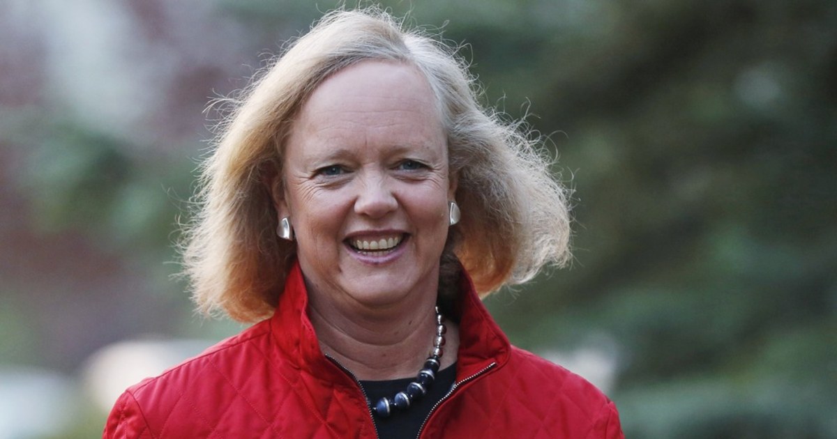 CEO Whitman's big payday at HP: $15 million