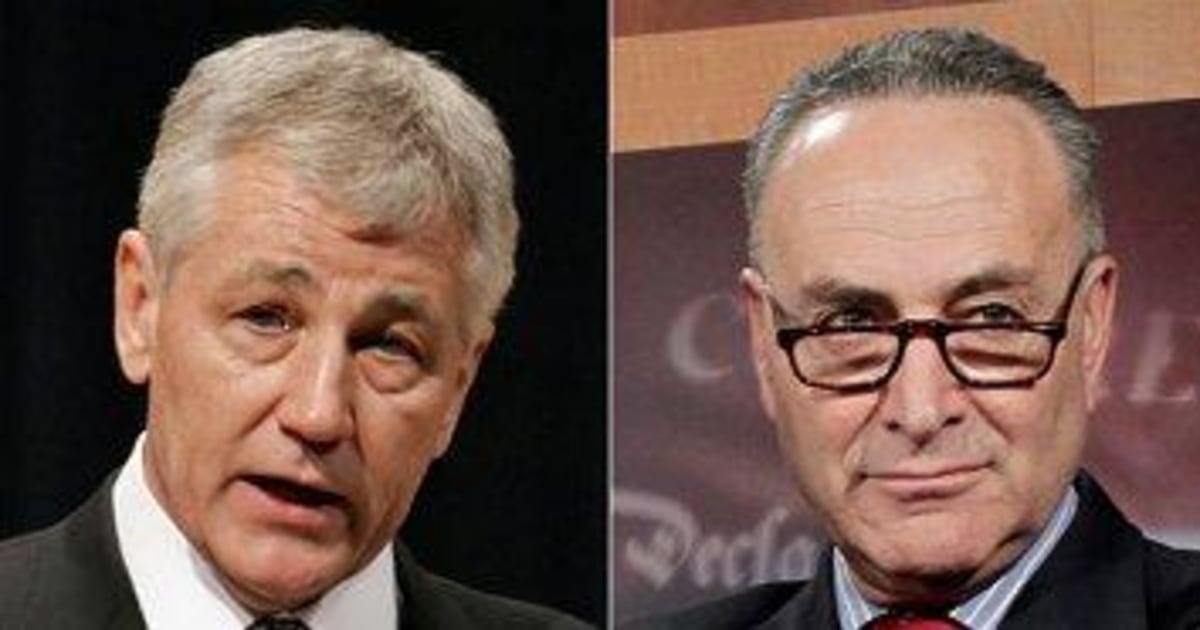 Why Schumer's Hagel endorsement matters