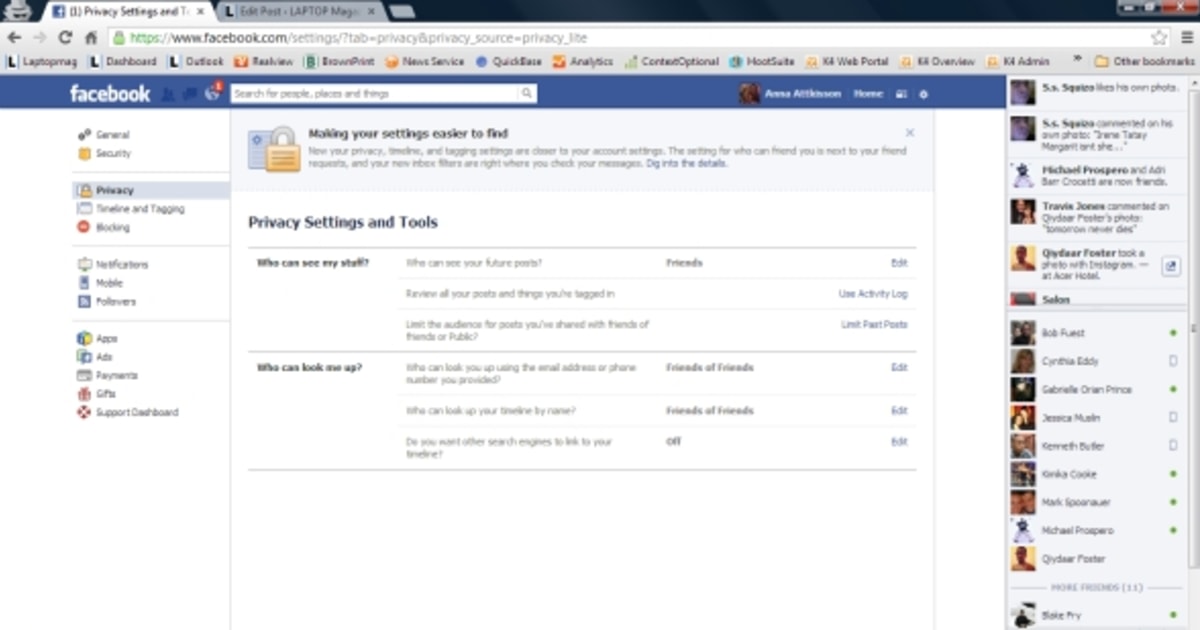 3 privacy settings to tweak before Facebook Graph Search rolls out