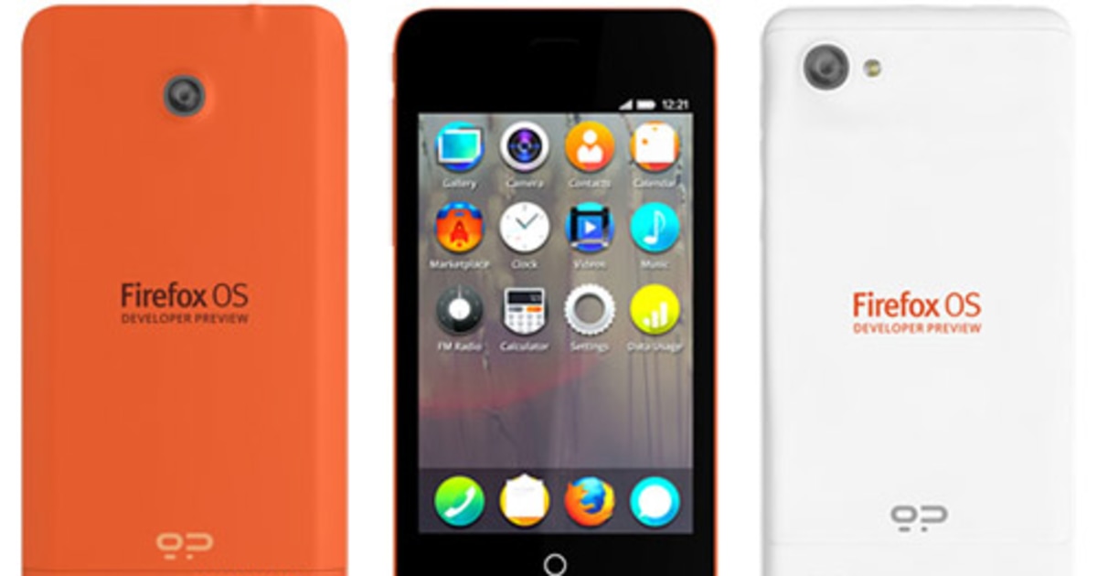 Mozilla reveals first two Firefox phones