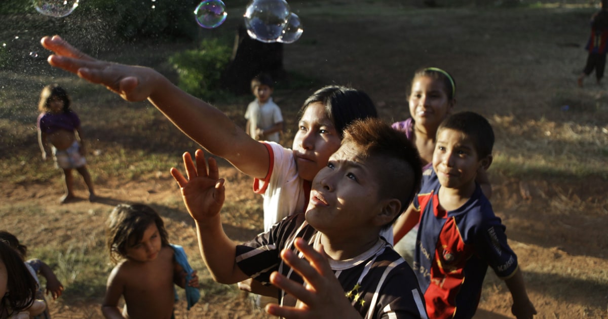 Paraguay's Ache Indians celebrate the land that is once again theirs