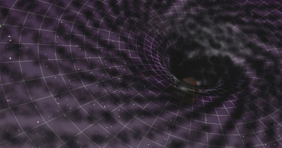 Space-time loops may help explain black holes