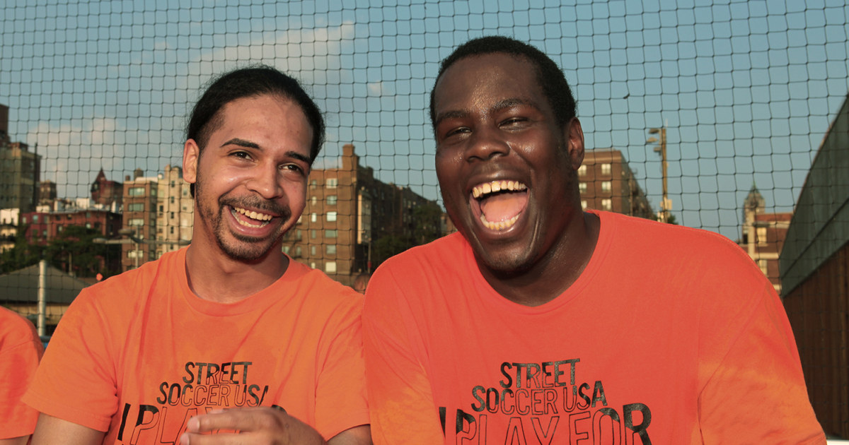 Homeless find solace in soccer and rebuild their lives