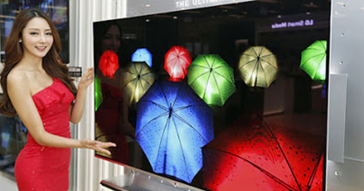 Want the first big-screen OLED TV in US? It's yours for $14,999