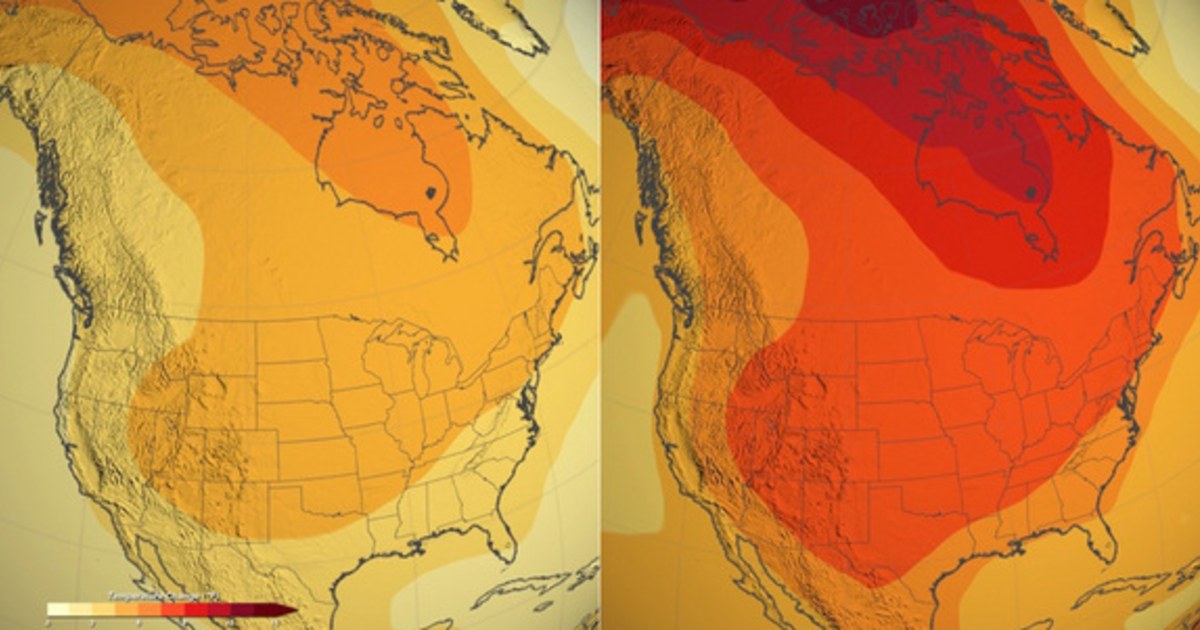 Watch the US heat up by 2100 in new NASA video