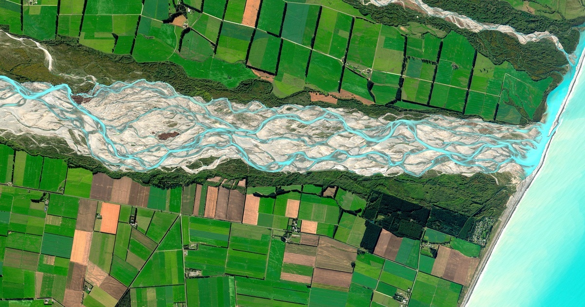 Satellite shot of rolling river takes the prize