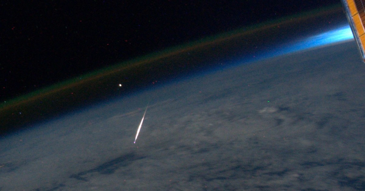 Astronaut catches a falling star