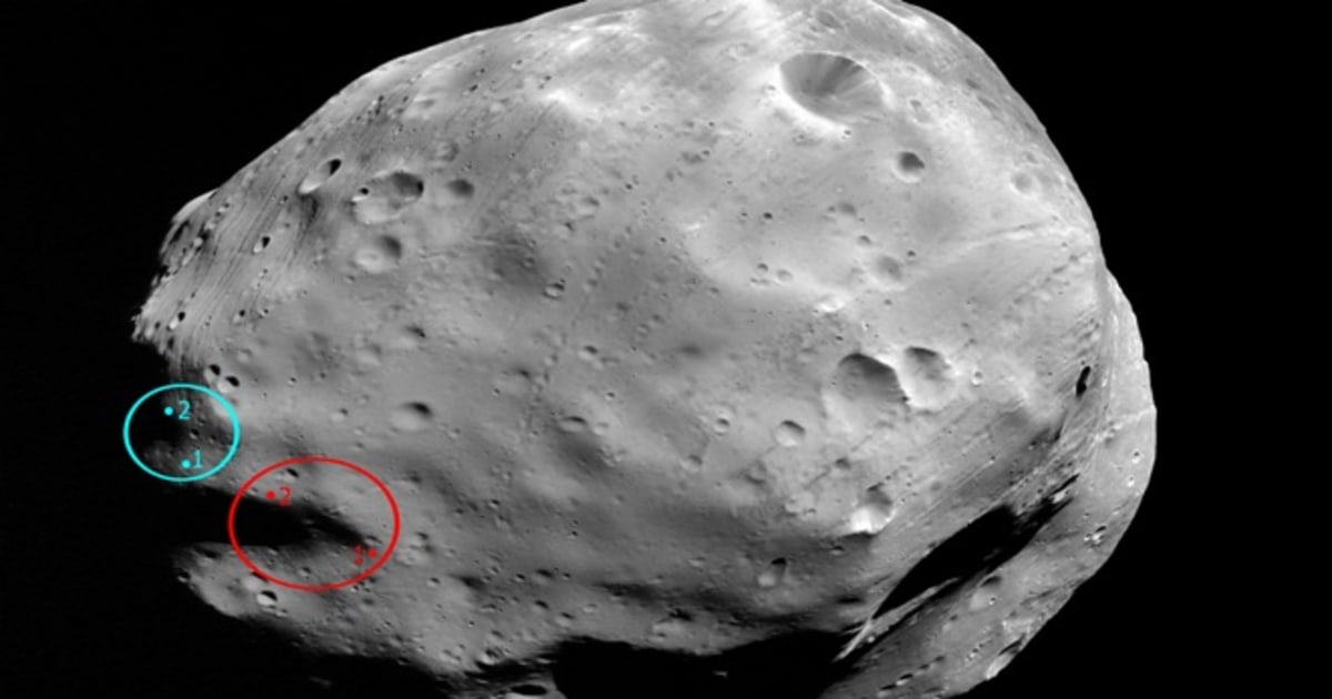 Orbiter gets fresh 3-D look at Phobos