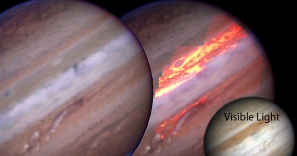 See the turmoil in Jupiter's belt