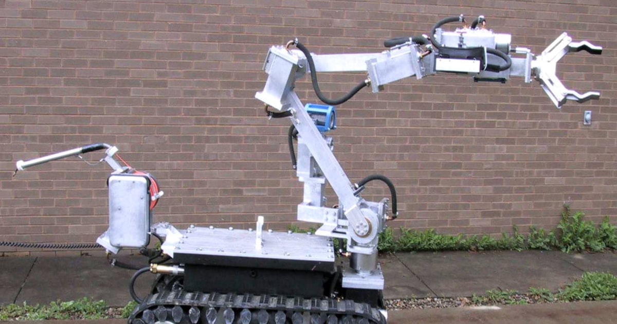 A robot cut out for mine rescue work
