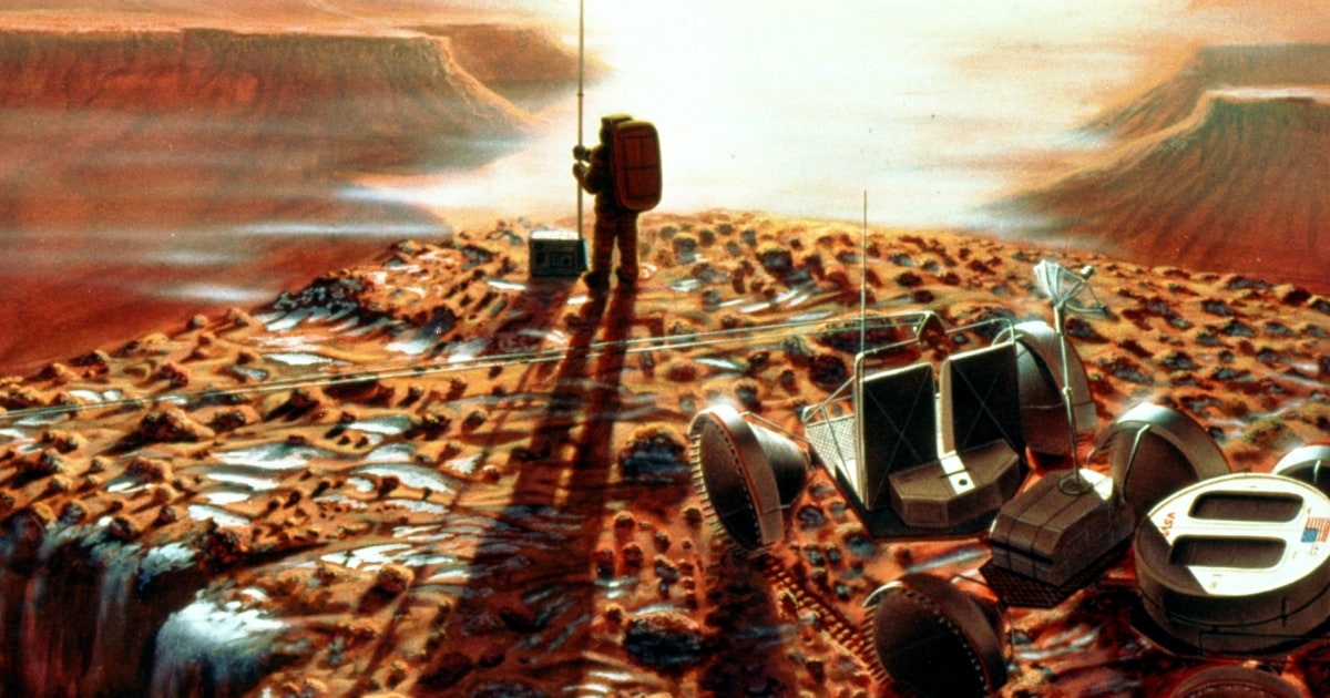Going to Mars ... on a one-way trip