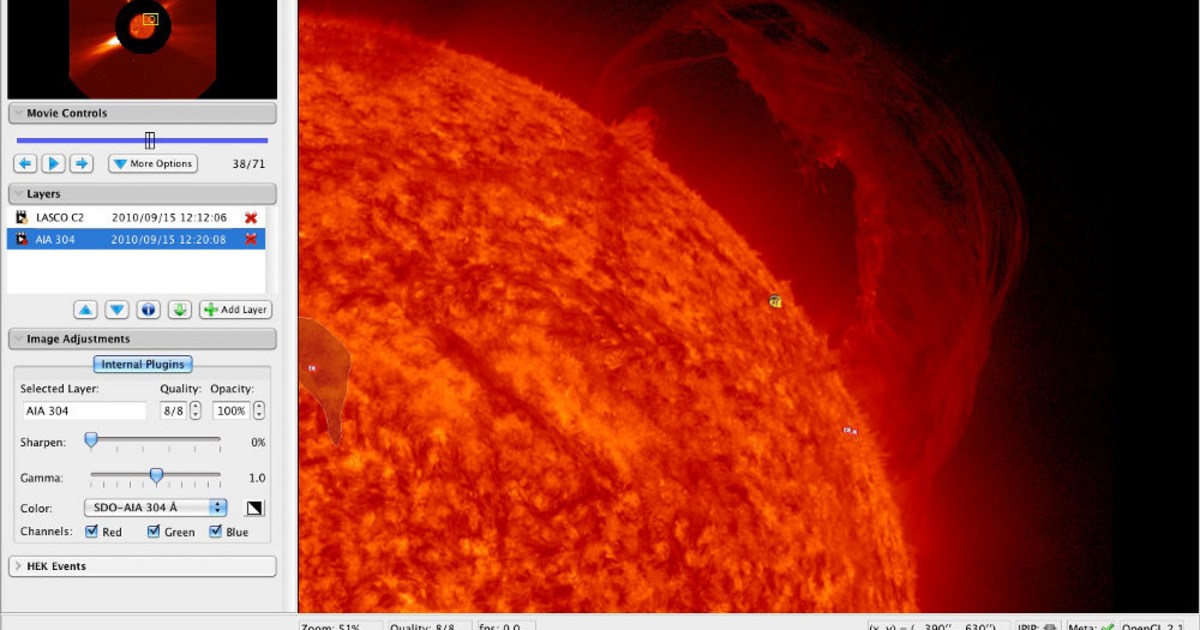 The sun is yours ... on a computer