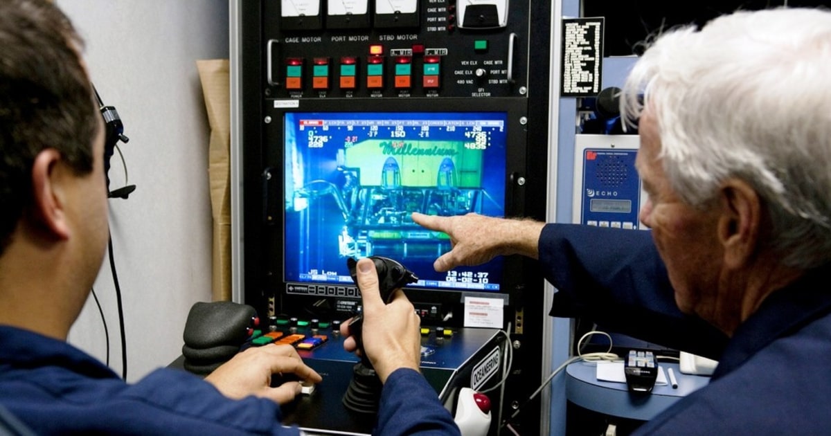 The pilots behind the robot navy