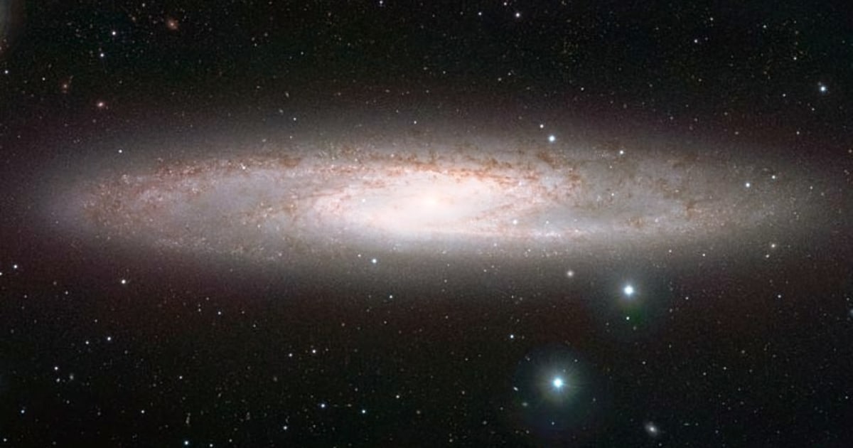 New view of a galactic vista