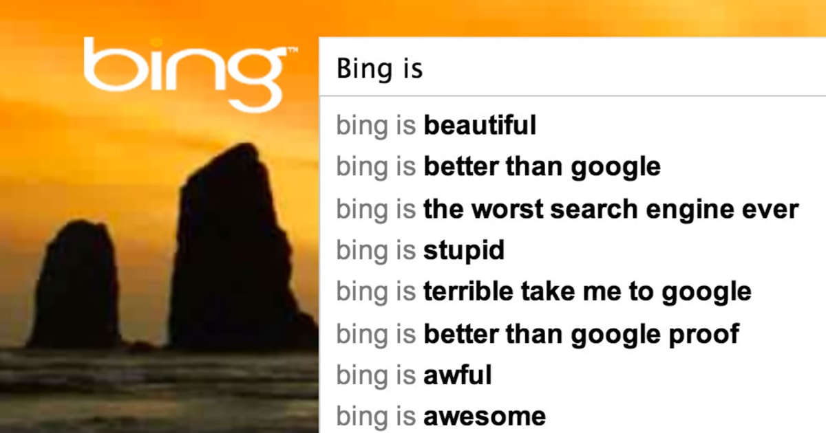 I Bing, you Bing? Time to take the No. 2 search engine seriously
