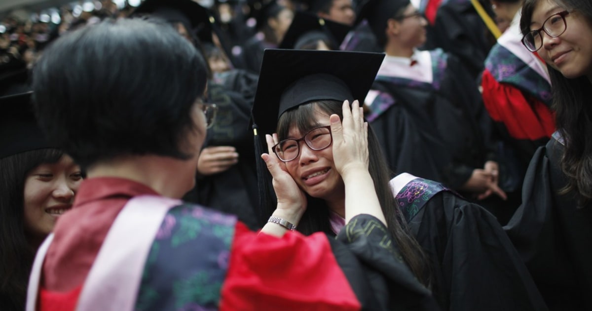 Chinese graduate in record numbers — but what about jobs?