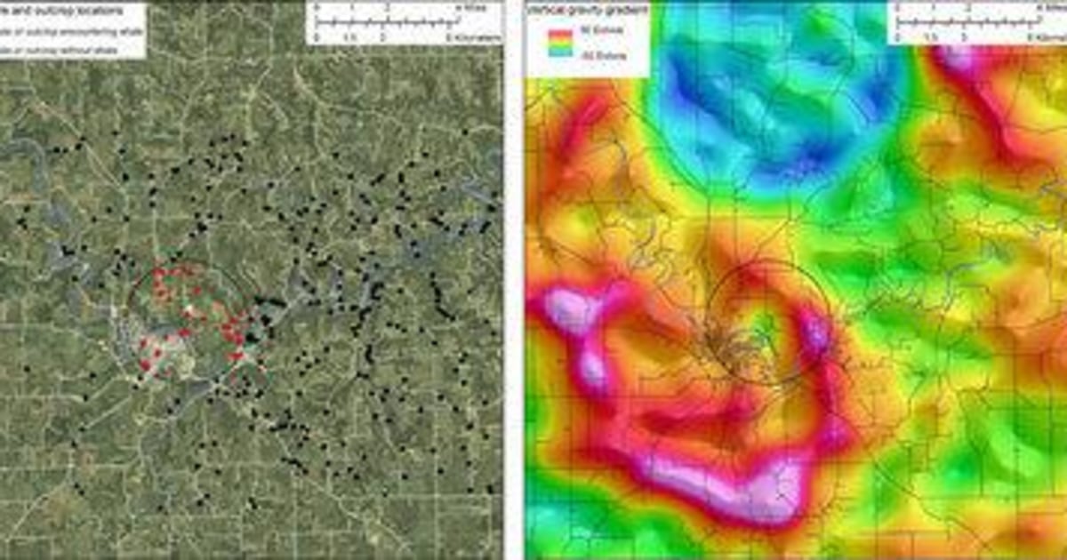 Rock solid evidence of a meteorite crater under Iowa