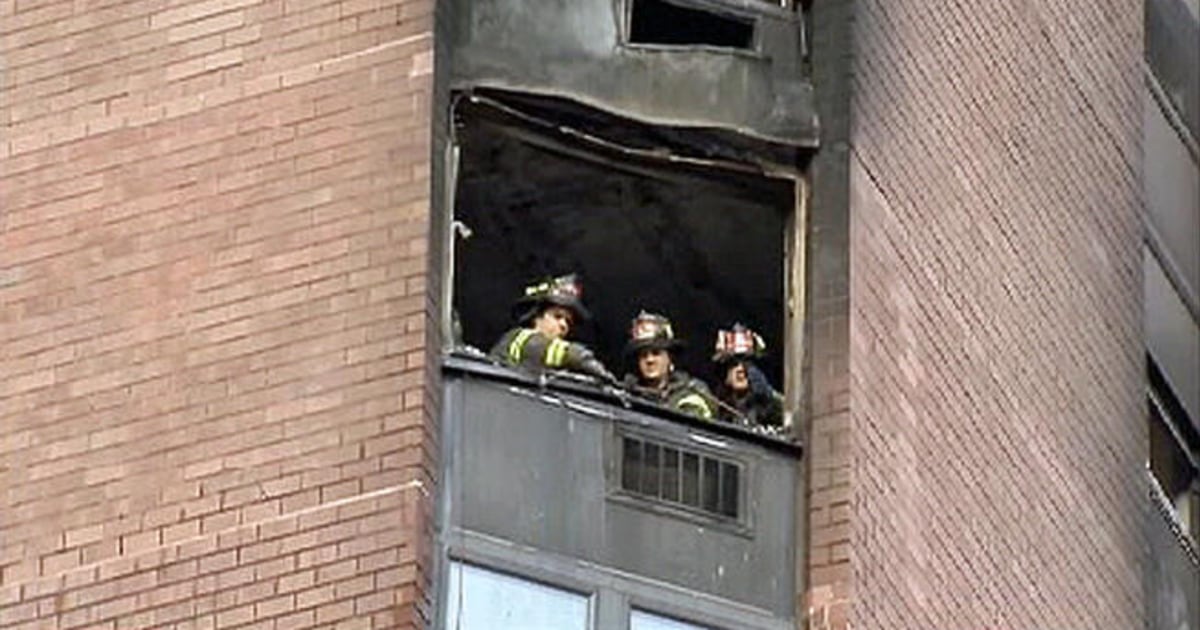 19 hurt after fire in 40-story building on NYC's Second Avenue