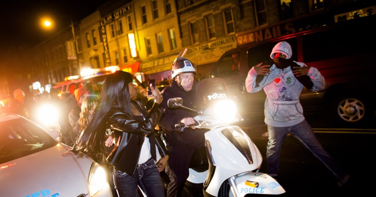 Kimani Gray death: Protesters clash with police at rally for teen shot ...