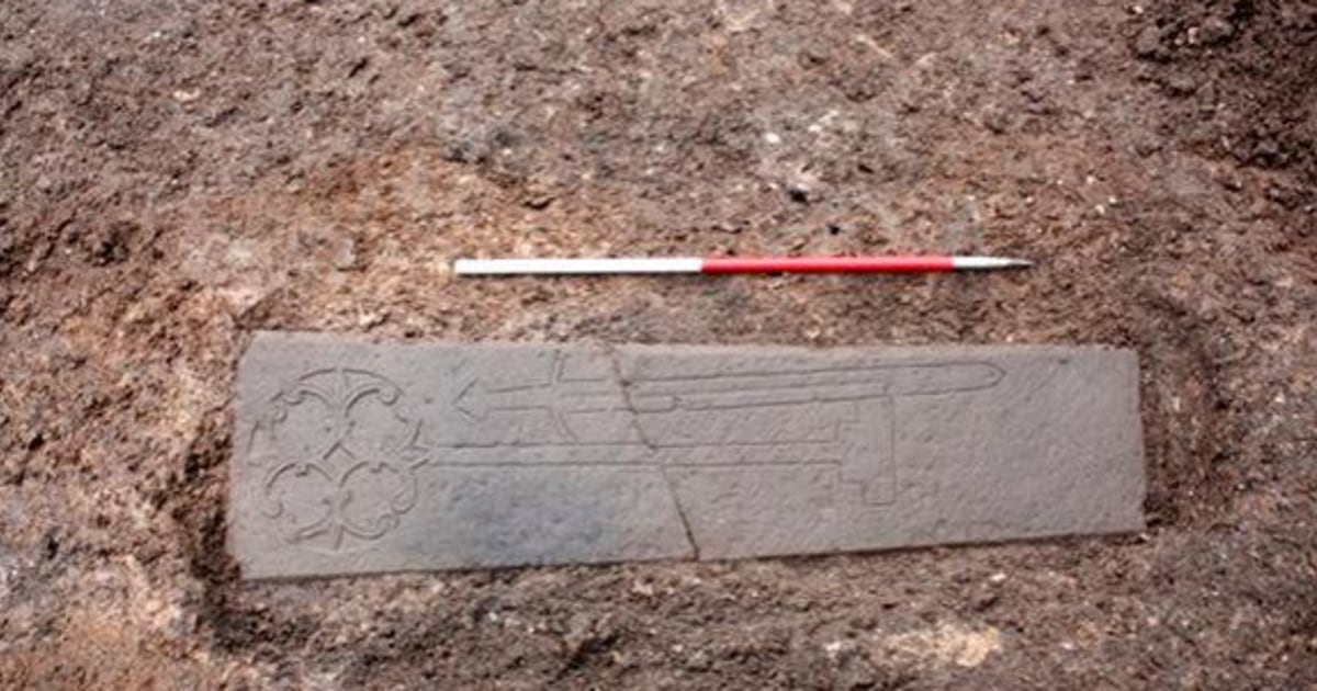 Medieval knight's tomb found under parking lot