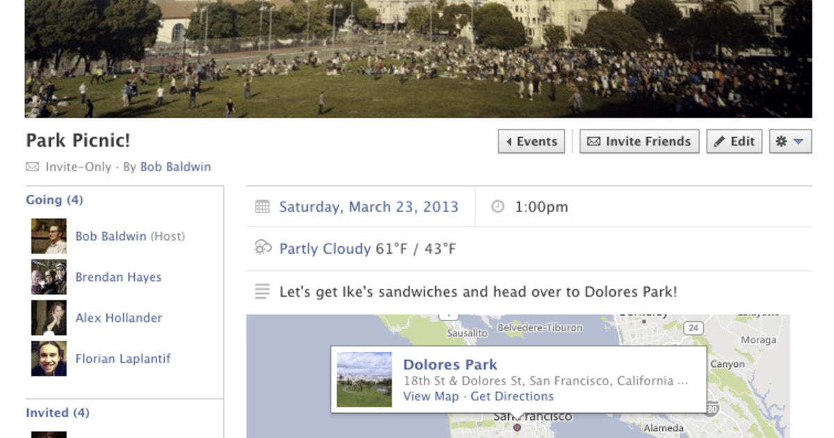 Facebook adds weather forecast feature