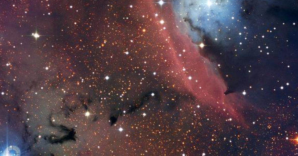 See a star-spawning space cloud glow!