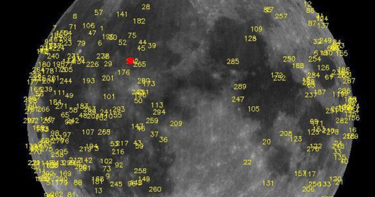 Investigate moon meteorite crash scene on webcast