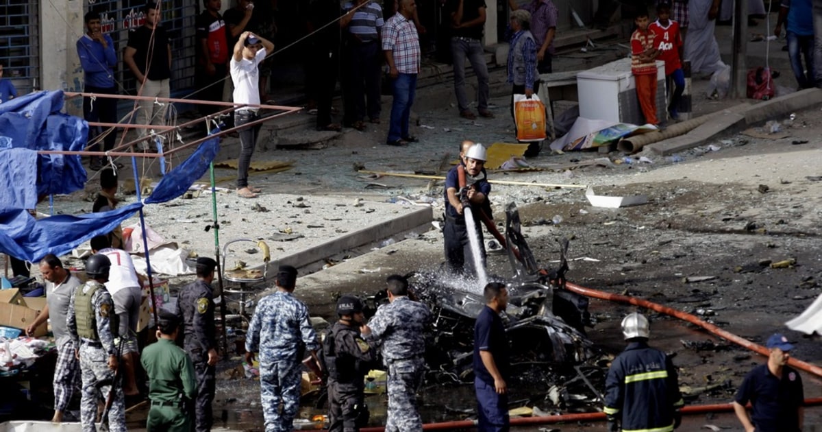 Dozens dead as car bombs rip Baghdad