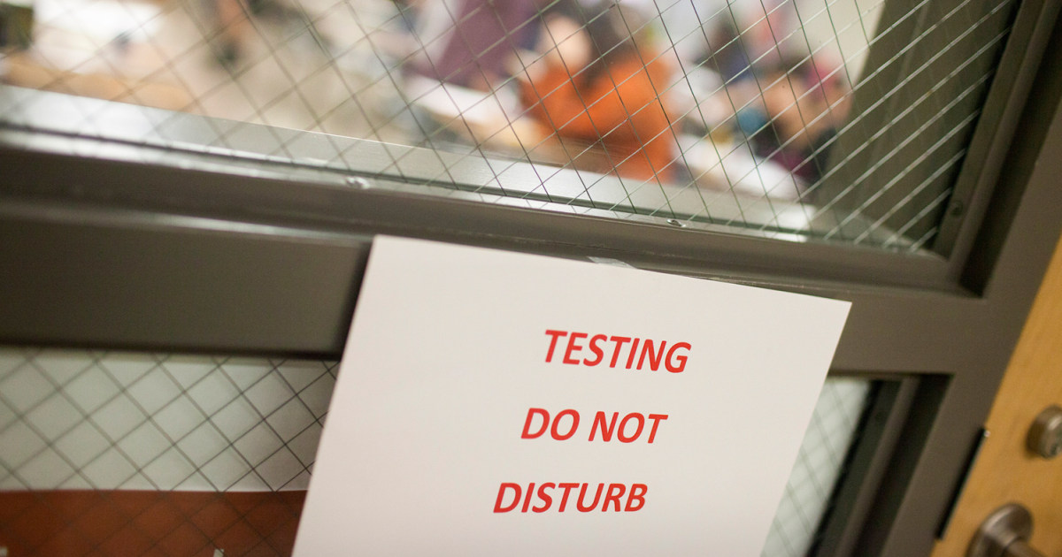 Enough! Facing backlash from parents, Texas cuts back on student testing