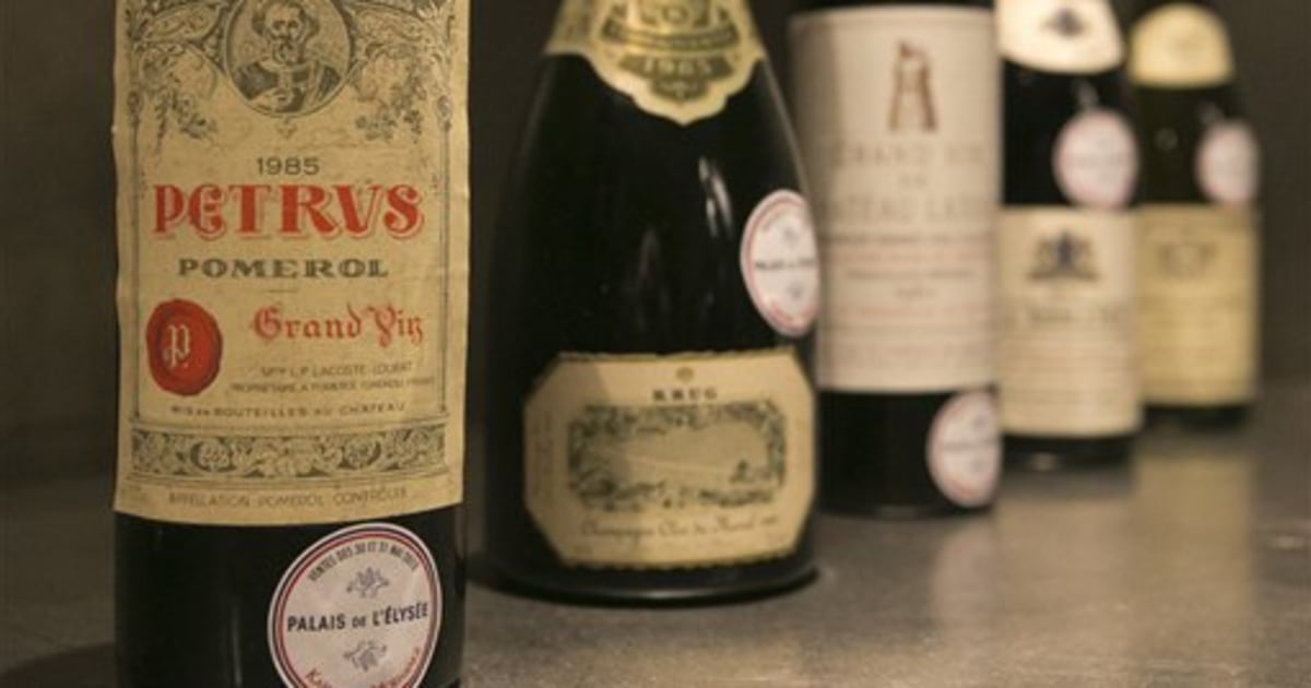 French president's wine to be sold -- to buy more wine