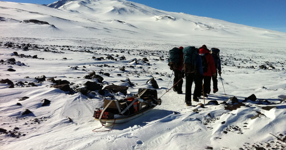 Volcano under Antarctic ice may erupt, accelerate melting