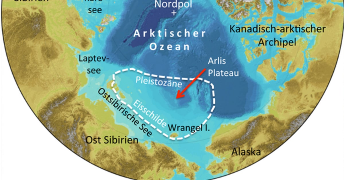 Ice sheets scoured ancient Arctic Ocean seafloor, study finds