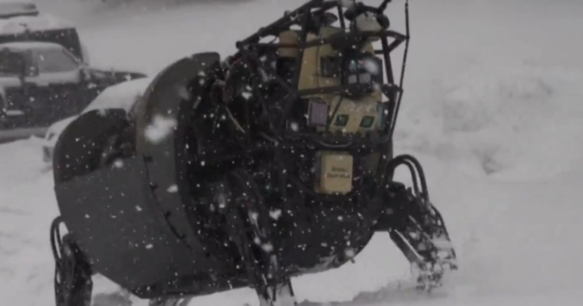 BigDog robot maker shows off its latest galloping cyber-beasts
