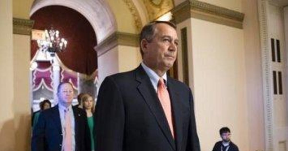 Boehner: 'I don't want the United States to default on its debt, but...'