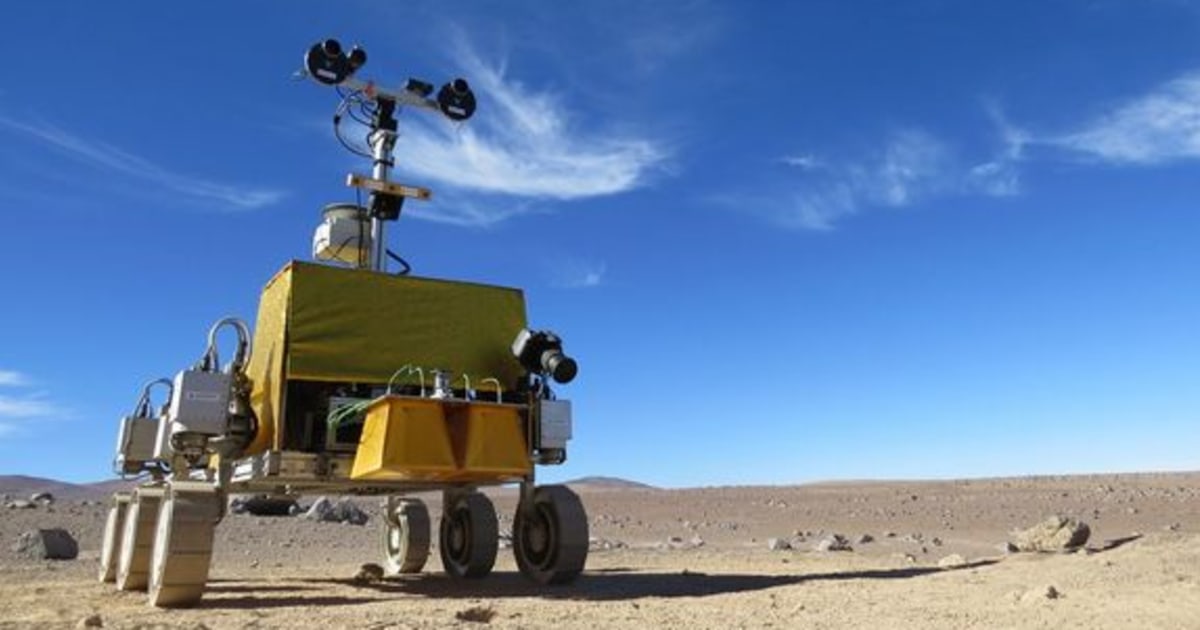 European Mars rover prototype takes big test drive in Chile desert